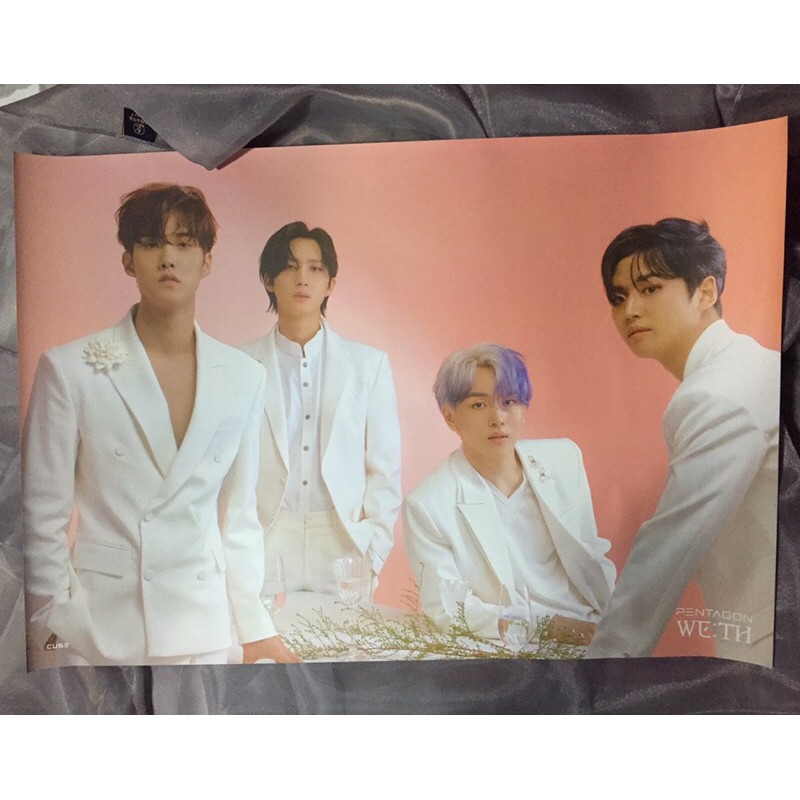 Pentagon FOLDED POSTER (OFFICIAL) | Shopee Philippines