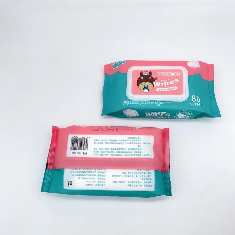 S.P.J WIPES 80pcs per pack(Non-Alcohol-wetwipes) | Shopee Philippines