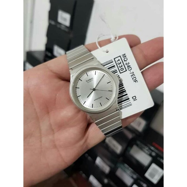 New Casio Classic style watch stainless steel japan machine | Shopee ...