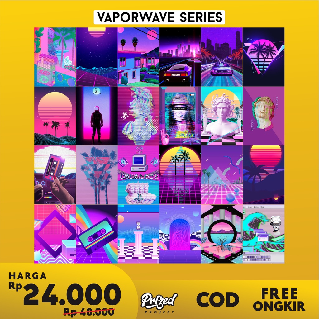 Aesthetic Poster | Aesthetic Poster | Poster | Vaporwave Poster Fill 24 ...