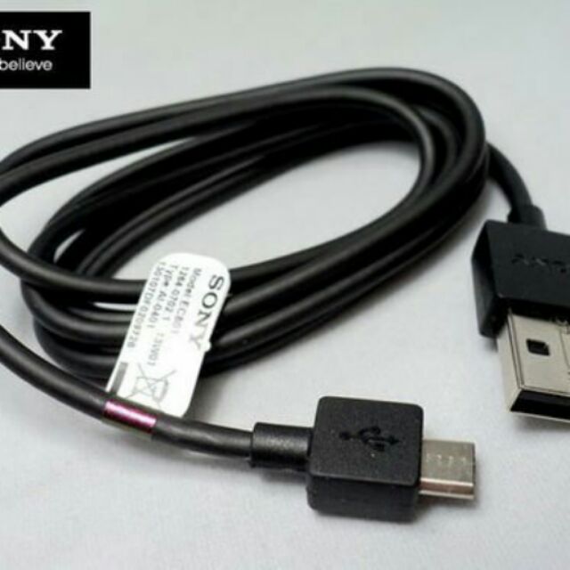 100% Original SONY Xperia USB to Micro USB Data Cable Super fast ...