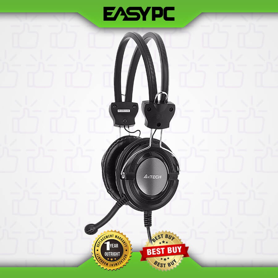 A4tech HS-19 Headset | Shopee Philippines