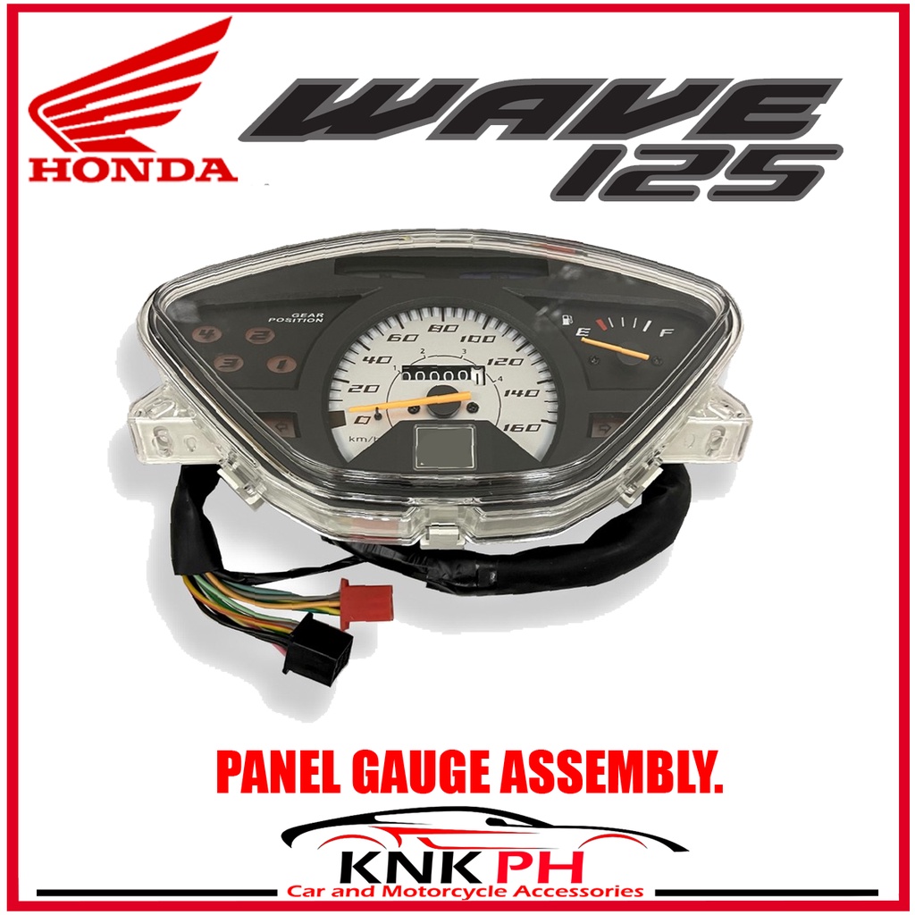 HONDA WAVE125 Panel Speedometer Assembly Gauge Wave 125cc | Shopee ...