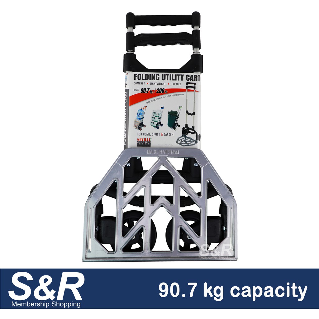 Seville Classics Folding Utility Cart 1pc | Shopee Philippines