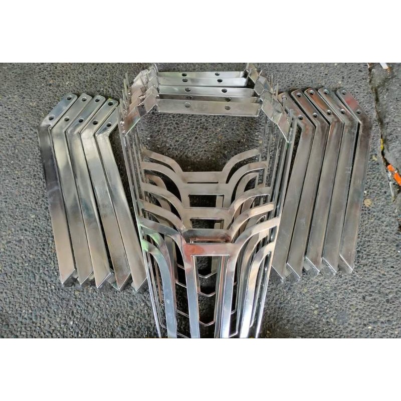 Yamaha aerox v2 top box bracket heavy duty pure stainless CGM | Shopee ...