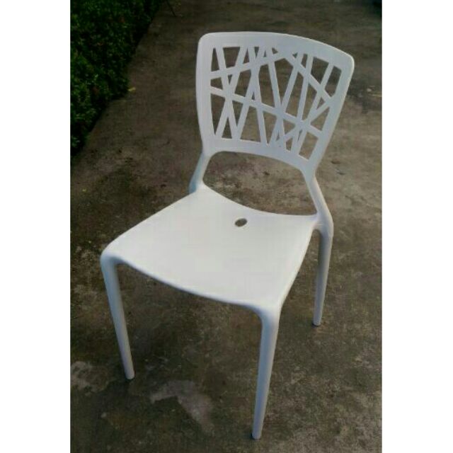 Plastic Stackable Designer Chair - Heavy Duty | Shopee Philippines