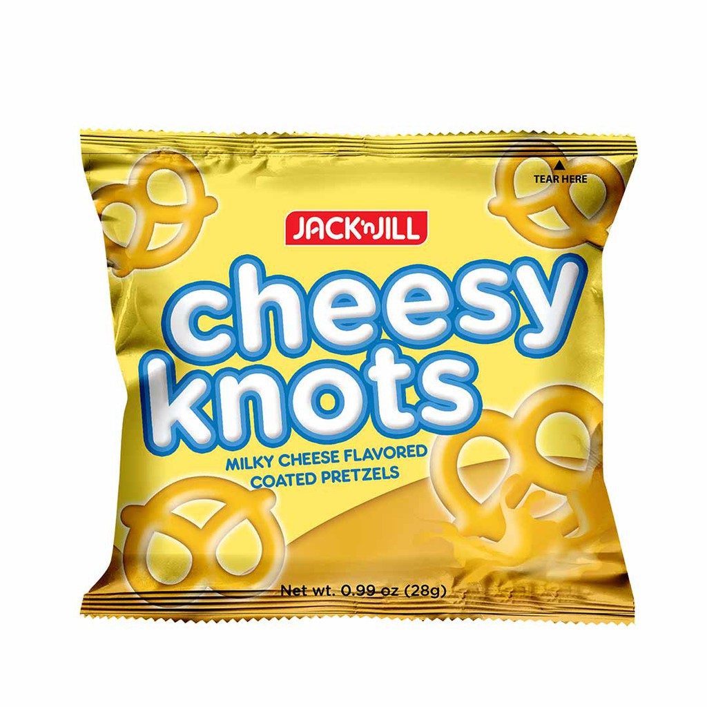 Jack ‘N Jill Cheesy Knots 28g | Shopee Philippines