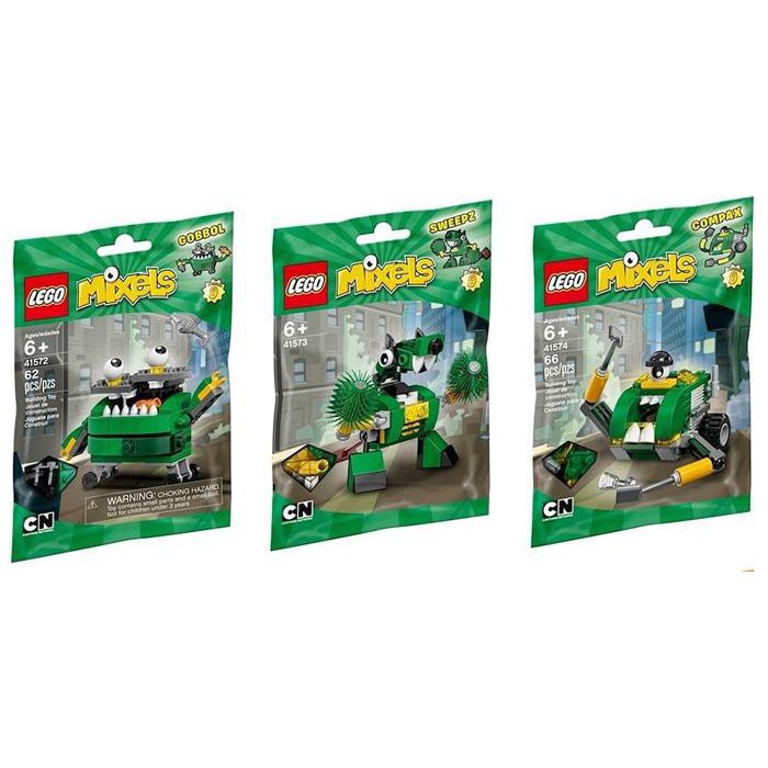 66Pcs Green Mixels Compax Building Toys for Kids | Shopee Philippines