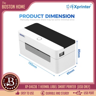 Xprinter XP-D463B Thermal Label Printer (USB ONLY) | Shopee Philippines