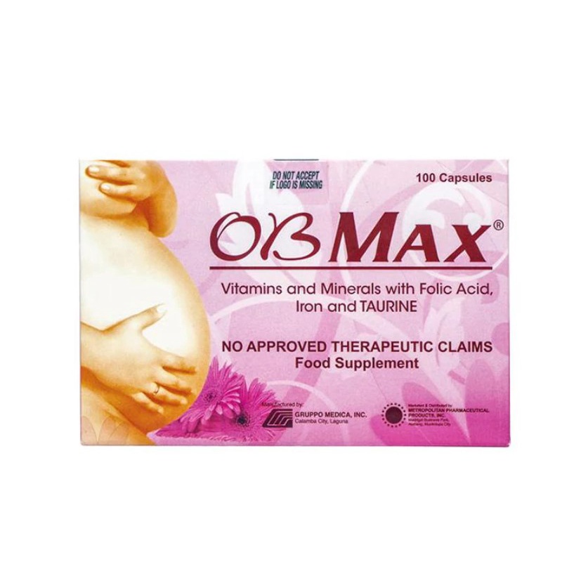 OB Max with Taurine Capsule - 20s | Shopee Philippines