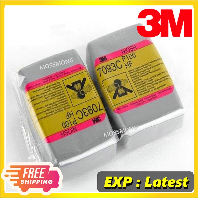 3M 7093C P100 Cartridge Filter Anti-Particulate Organic Vapor&Acid ...