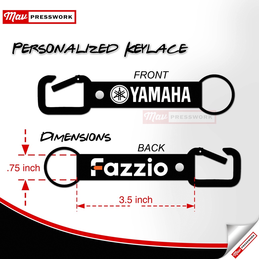 YAMAHA FAZZIO KEYLACE | Shopee Philippines