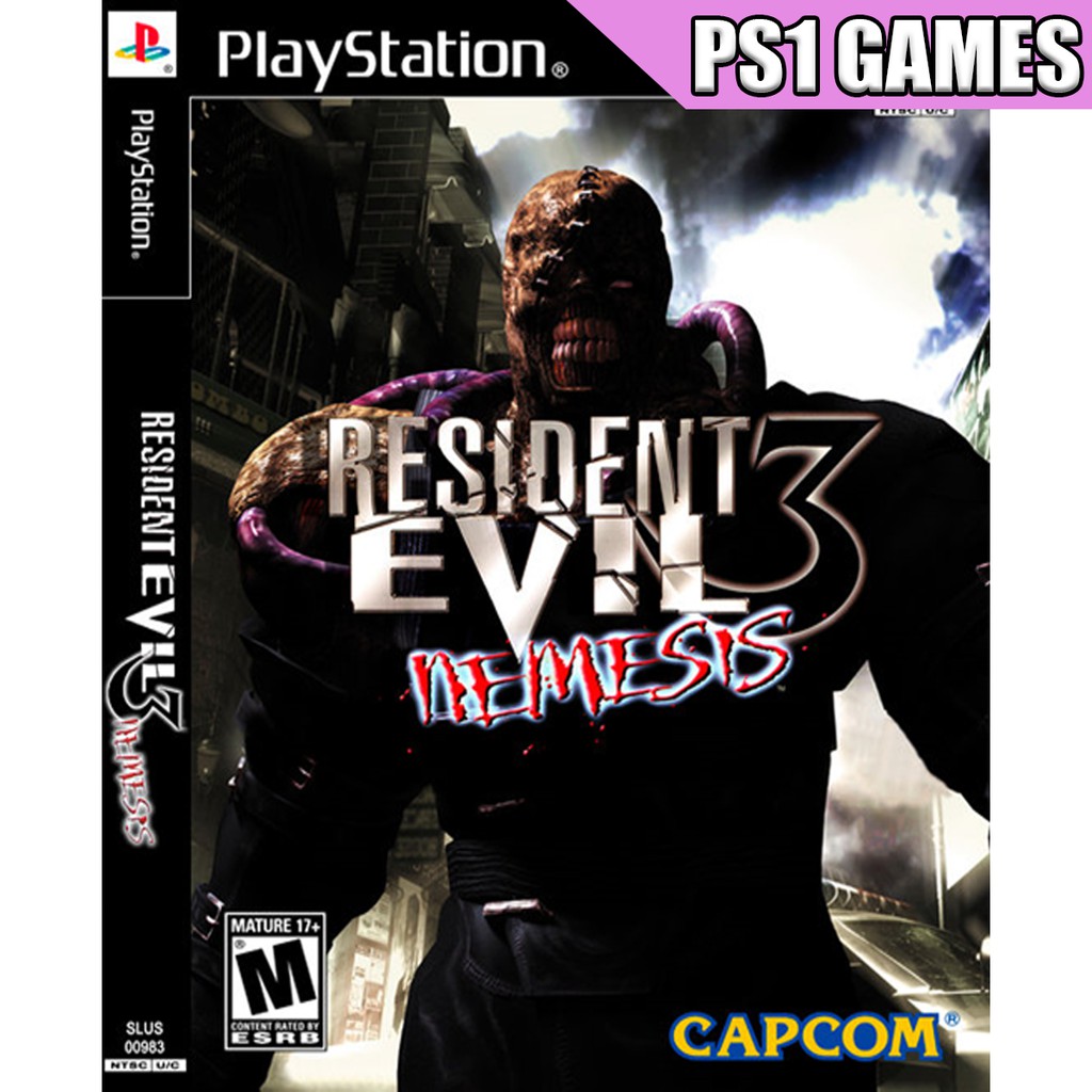 Resident Evil 3 PS1|Playstation Game | PS1|Playstation cd Games ...