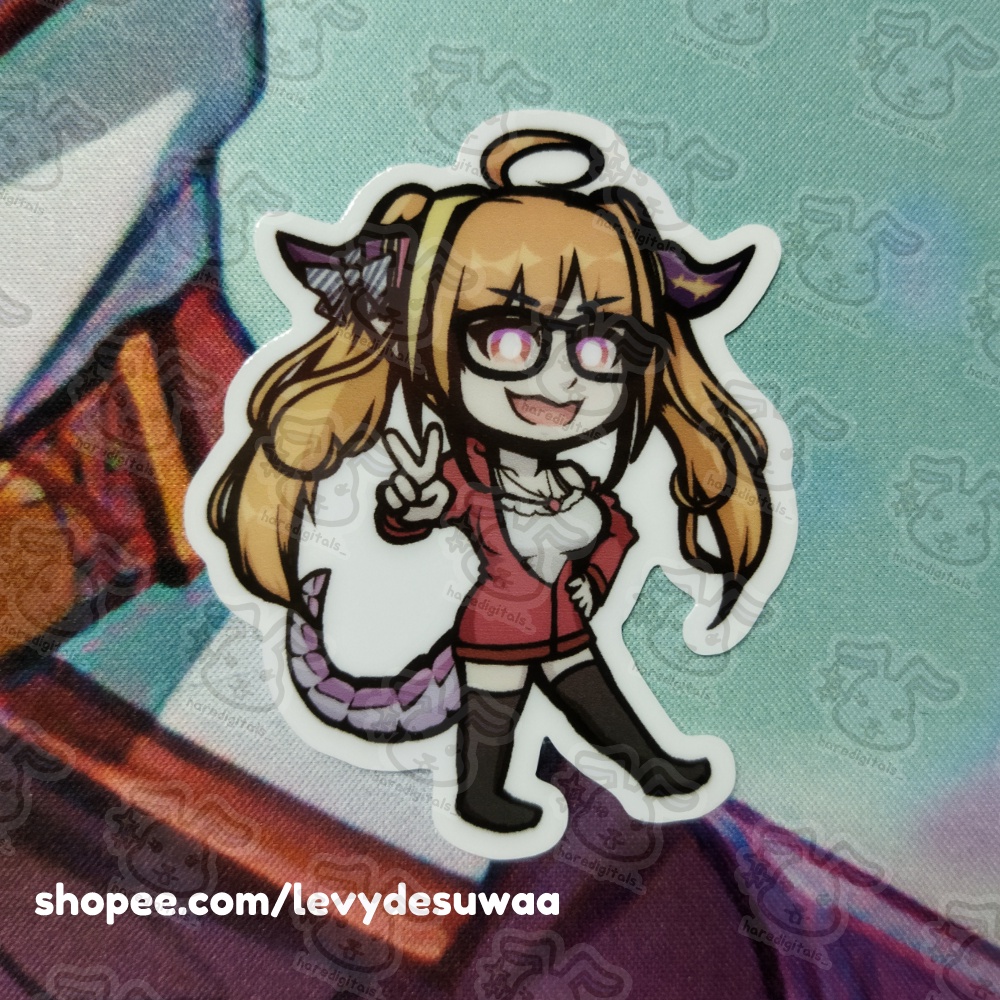 Coco Kiryu Chibi Water-resistant Vinyl Glossy Sticker | Shopee Philippines