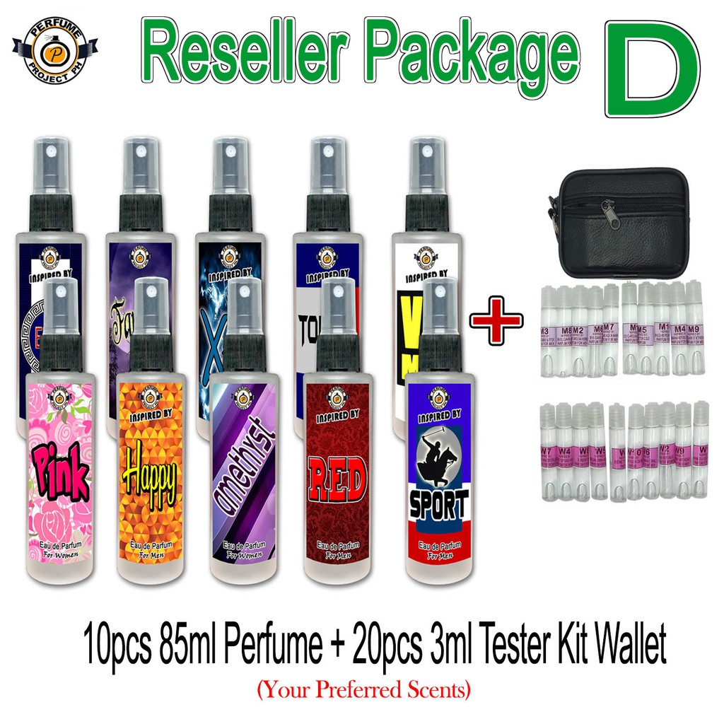 Perfume Project Reseller Starter Package D - Best Oil Based Long ...
