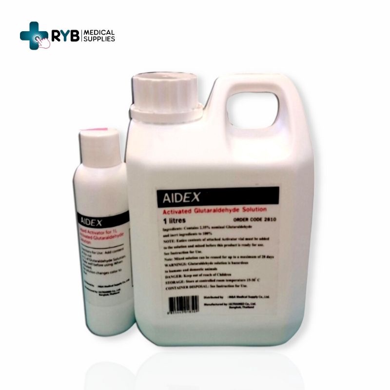 AIDEX Solution Gallon ACTIVATED GLAIDEX SOLUTION ( 1L & 5L ) | Shopee ...