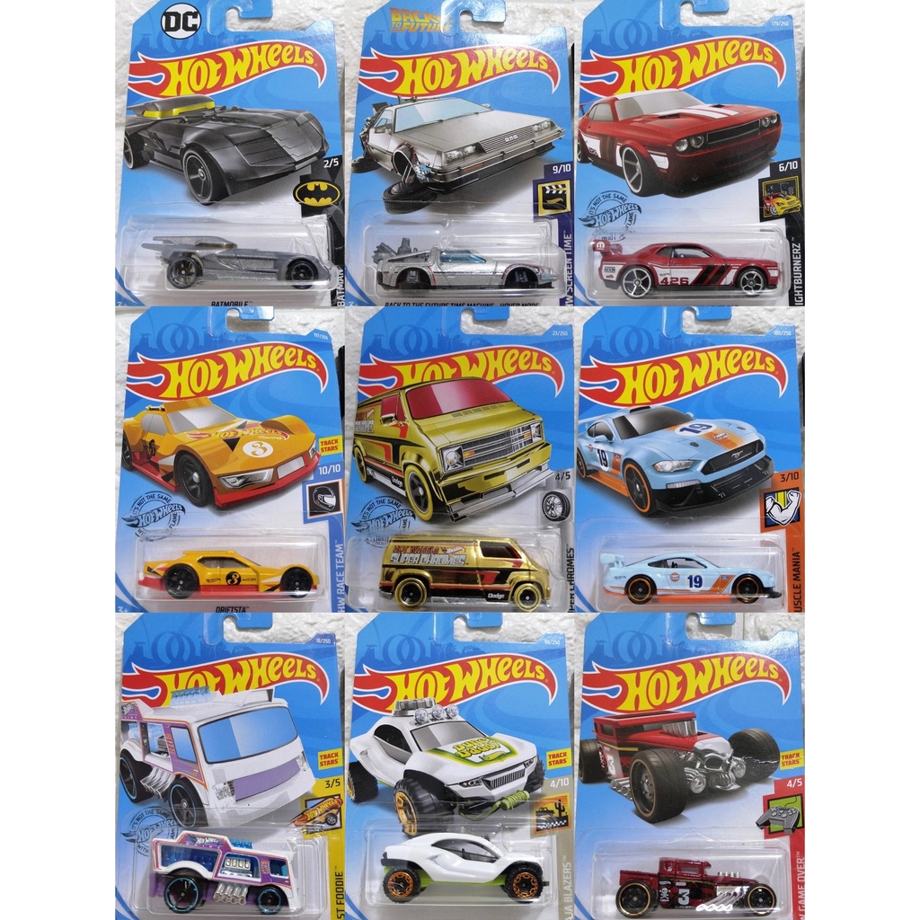 A to I Hot Wheels Toy Sports Cars Classification Series Ford Dodge ...
