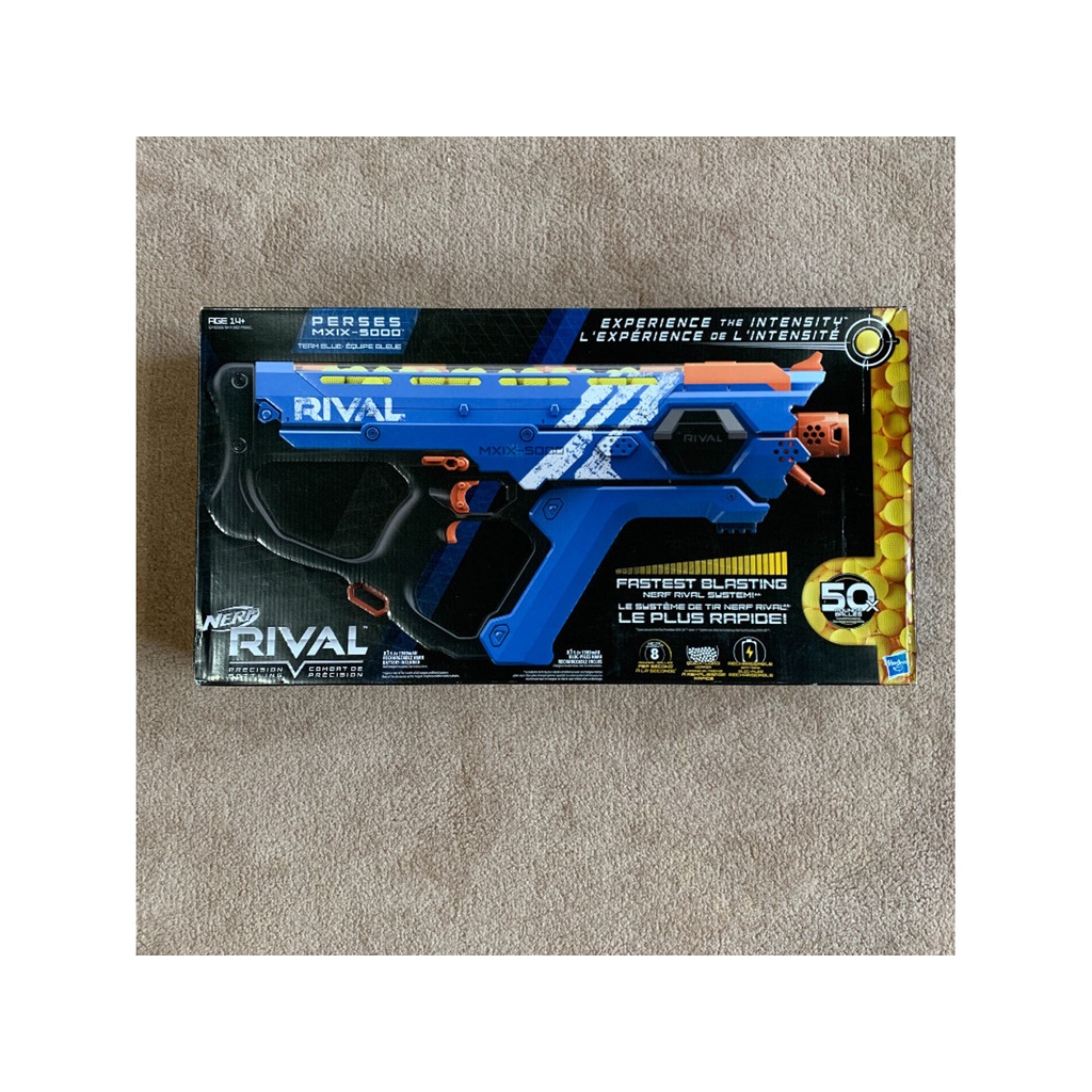 Perses Mxix-5000 Nerf Rival Motorized Blaster (Blue) -- Fastest ...
