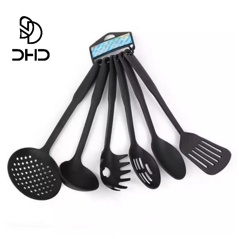 DHD 6Pcs Nylon Kitchen Tool Set Non-stick Kitchen Utensils | Shopee ...