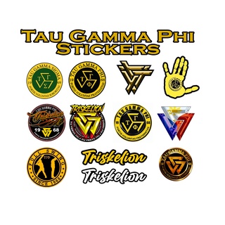 TAU GAMMA PHI TRISKELION STICKERS | Shopee Philippines