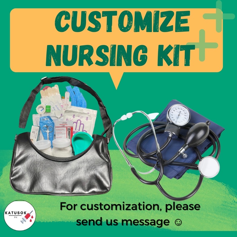 Nursinge Medical Kit / CHN Kit / OB bag / Midwifery Kit (CUSTOMIZE KIT ...