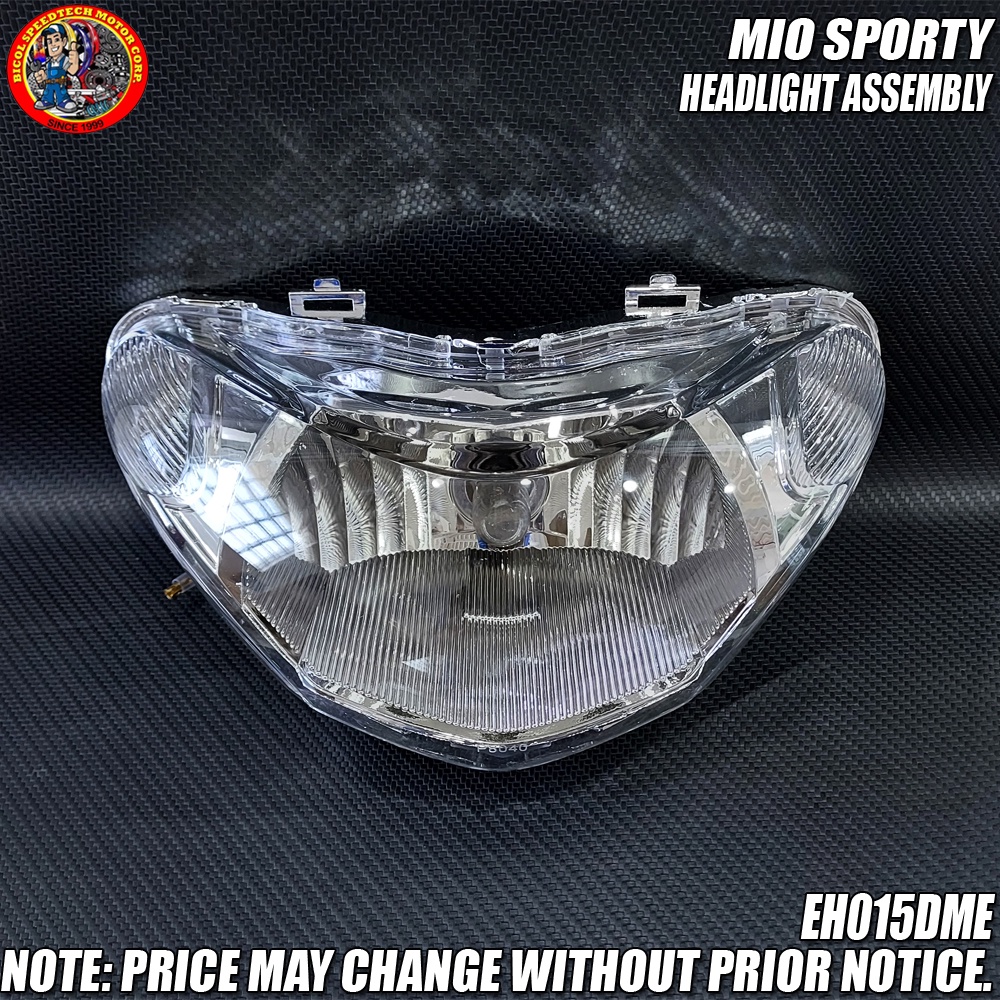 MIO SPORTY HEADLIGHT ASSEMBLY (EH015DME) | Shopee Philippines