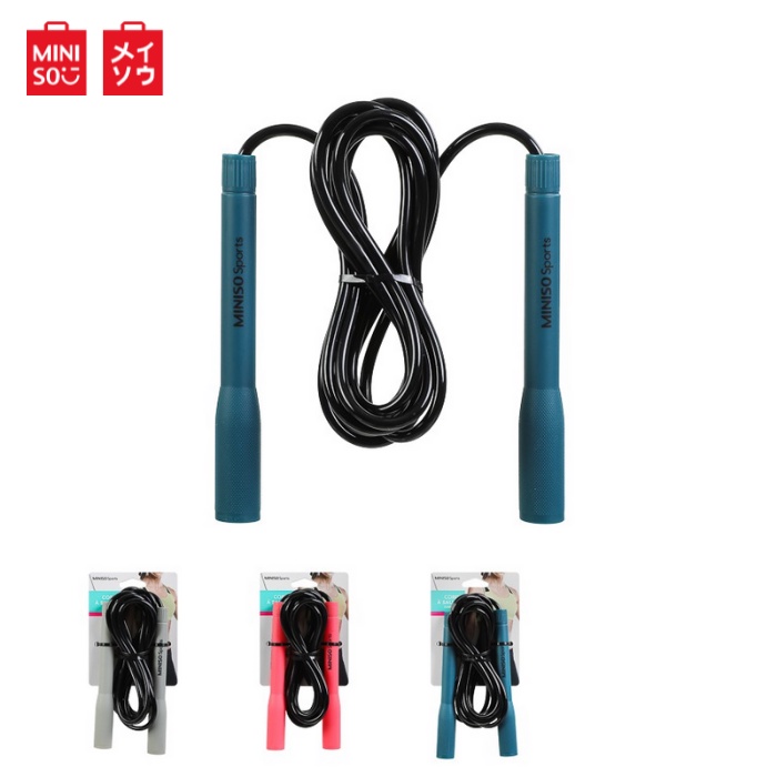 Miniso Sport-Adjustable Jump Rope Speed Skipping Rope with Long Hand ...