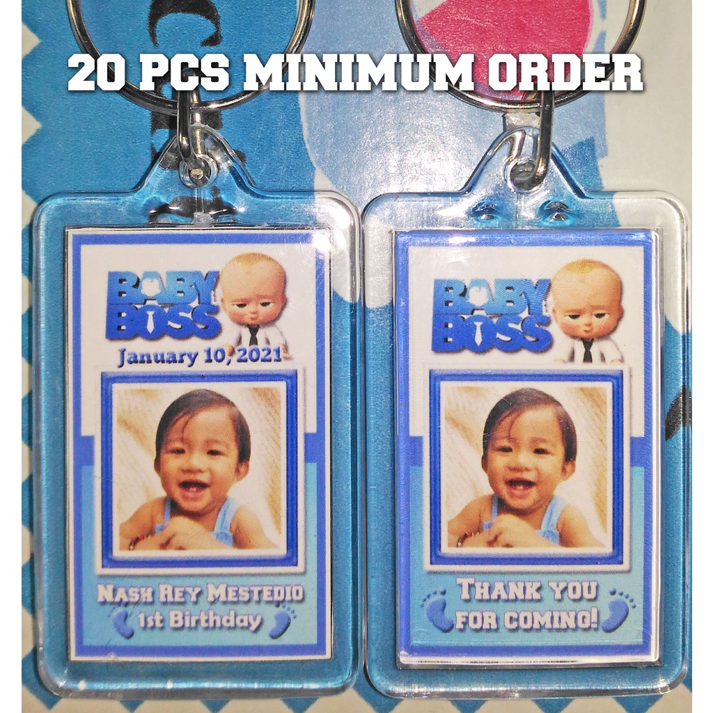 BOSS BABY | FREE LAYOUT | Personalized Keychain | 20PCS MINIMUM ...