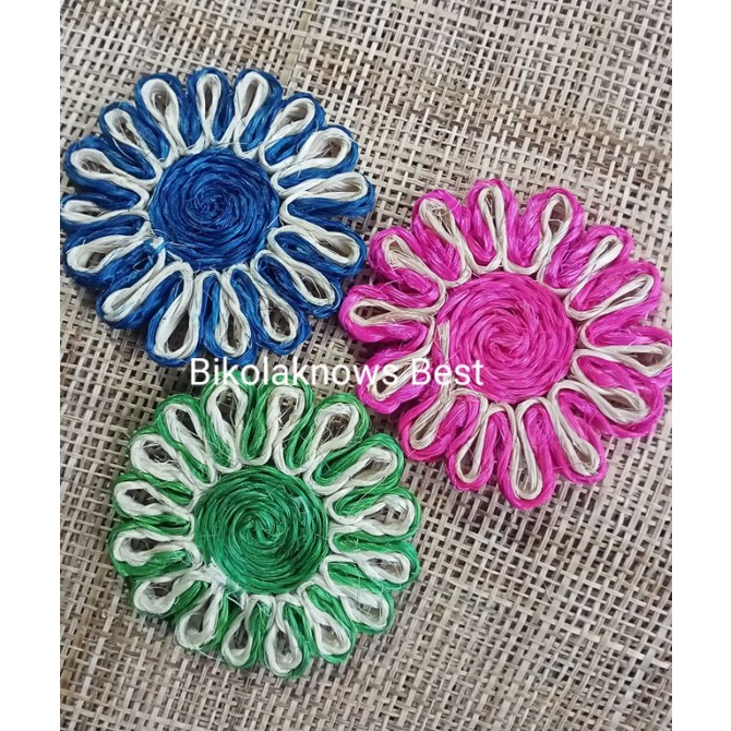 Native Abaca Coaster / Hot pads | Shopee Philippines