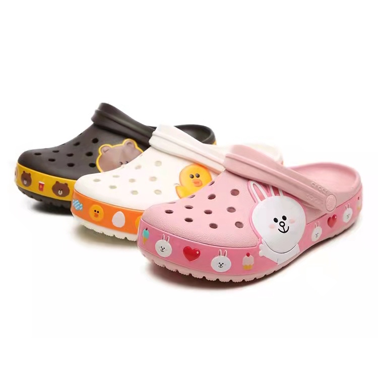Crocs crocband line friends clog for woman sandals with ecobag | Shopee ...