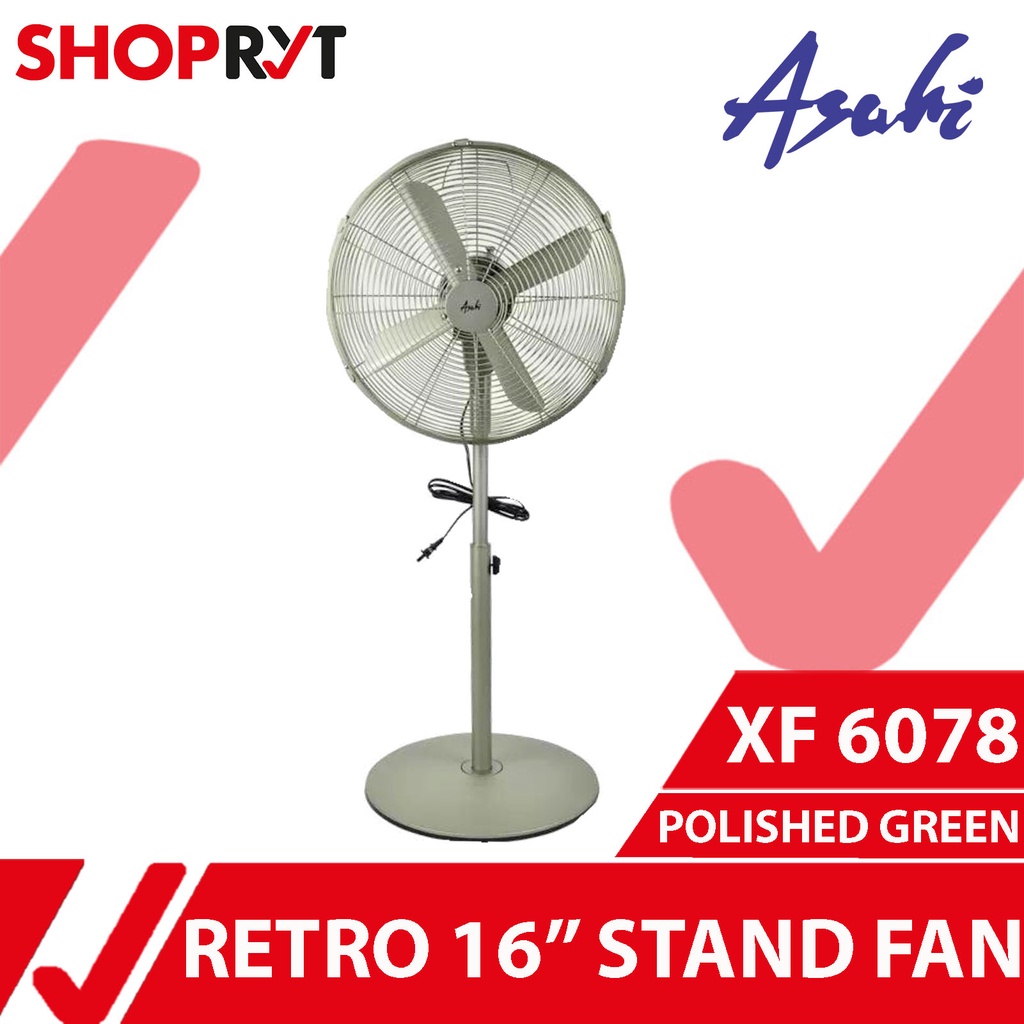 Asahi XF-6078 Retro 16" Stand Fan | Shopee Philippines