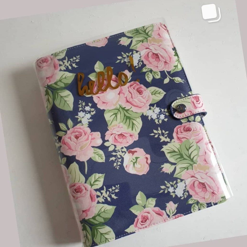 Webster's Pages Navy Floral A5 Planner Kit | Shopee Philippines