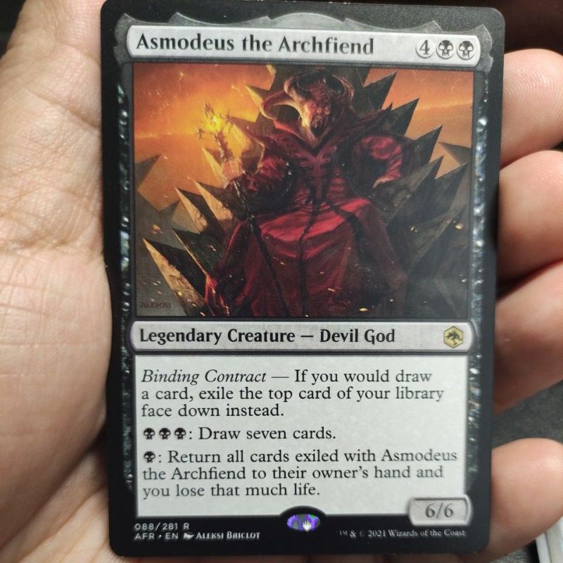 MTG Asmodeus the Archfiend NM | Shopee Philippines