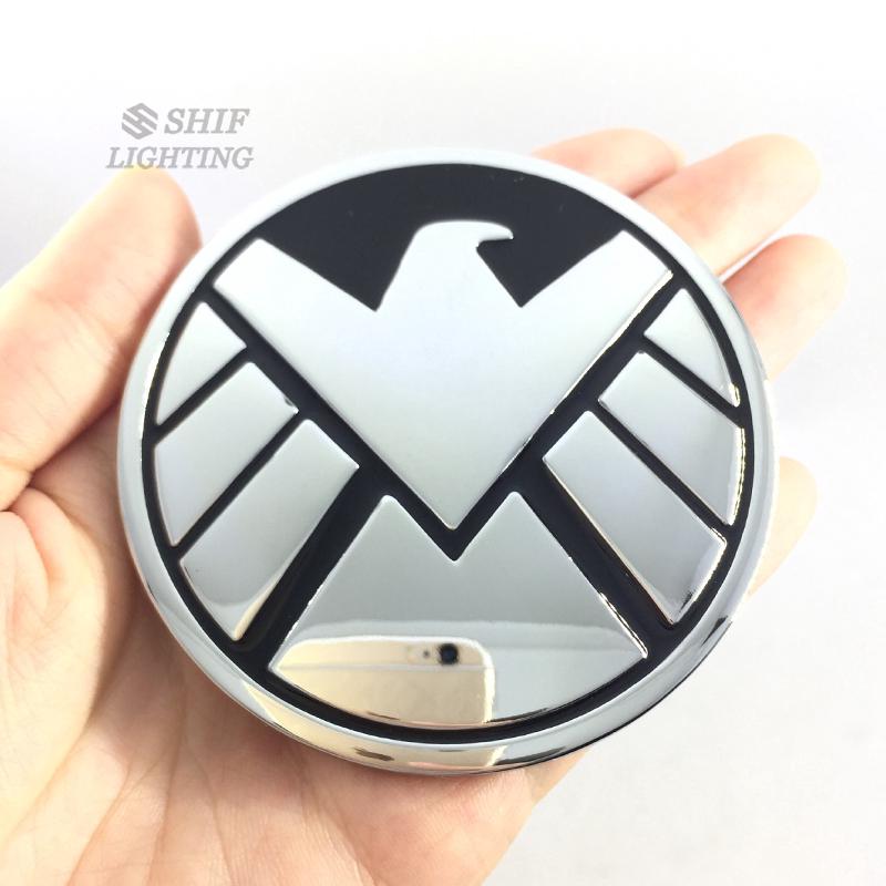 1 x Big Metal Marvel Hero AVENGERS SHIELD Logo Car Auto Motor ...