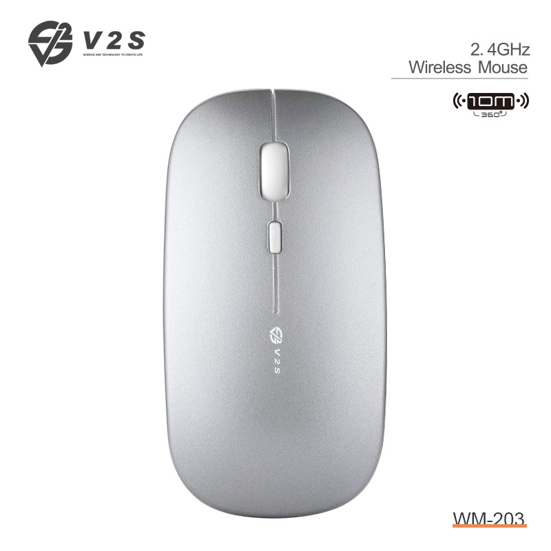 V2S Wireless Mouse Bluetooth 2.4G Dual-Mode Silent Wireless Mouse ...