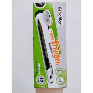 [LSC] Flexoffice Super Trendee FO-GELB09 Ink Pen (12pcs) | Shopee ...