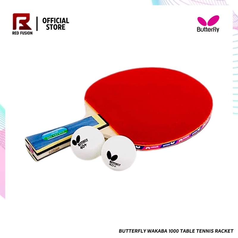 Butterfly Wakaba 1000 Table Tennis Racket | Shopee Philippines
