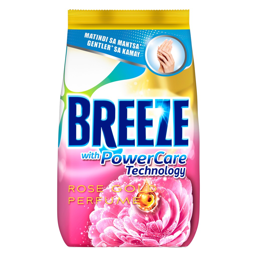 Breeze Powder Detergent With Rose Gold Perfume 630G | Shopee Philippines