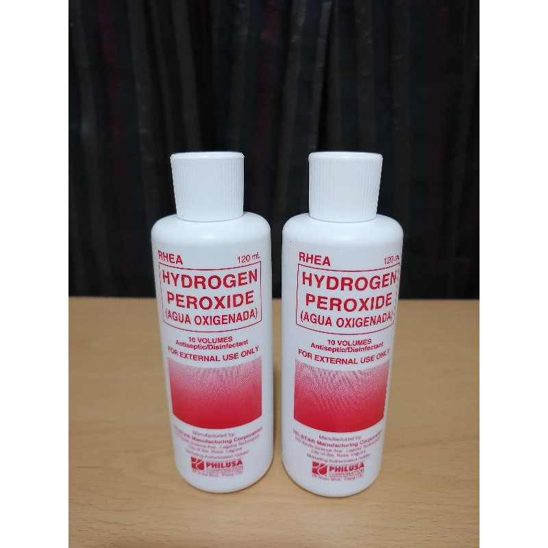 RHEA Hydrogen Peroxide (Agua Oxinada) 120ml | Shopee Philippines