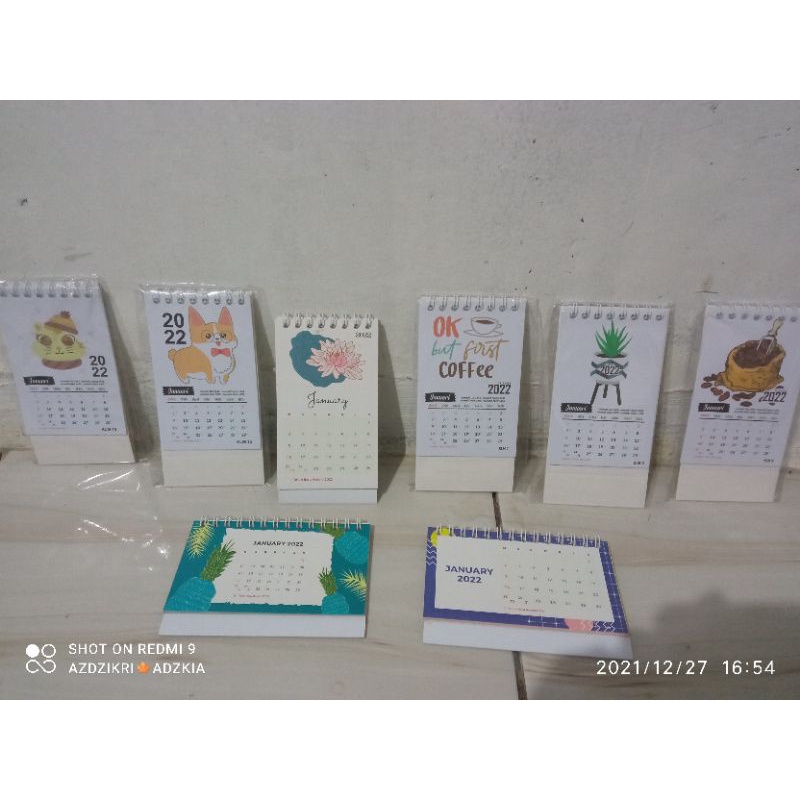 2022 Calendar Calendar Desk Calendar Calendar | Shopee Philippines