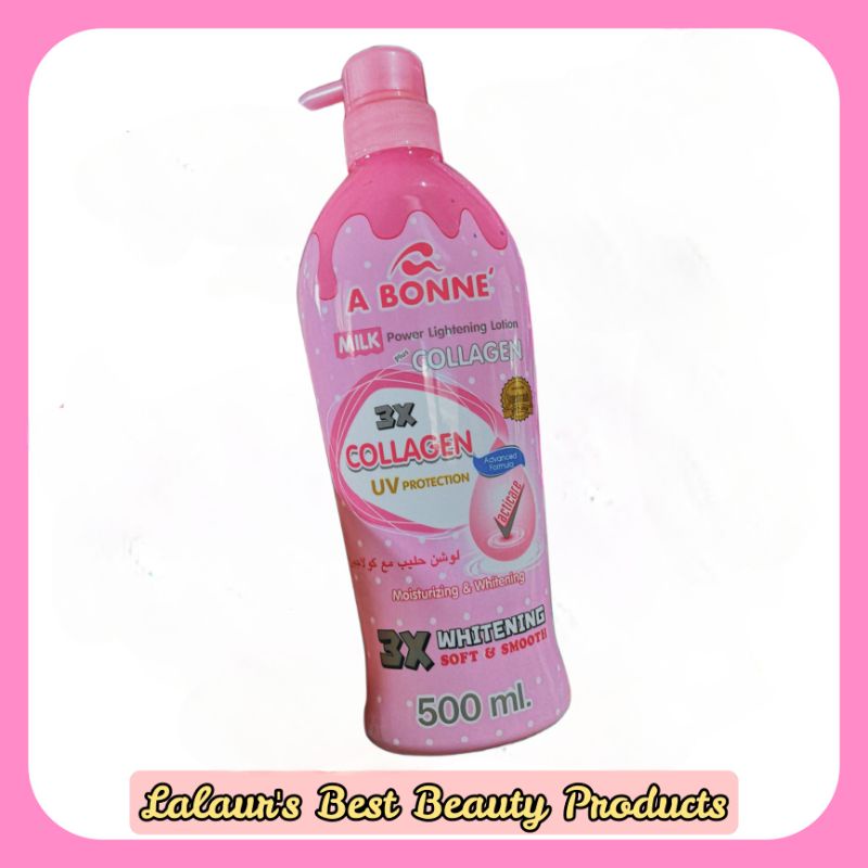 ABonne Milk Lotion Plus Lotion 500ml | Shopee Philippines