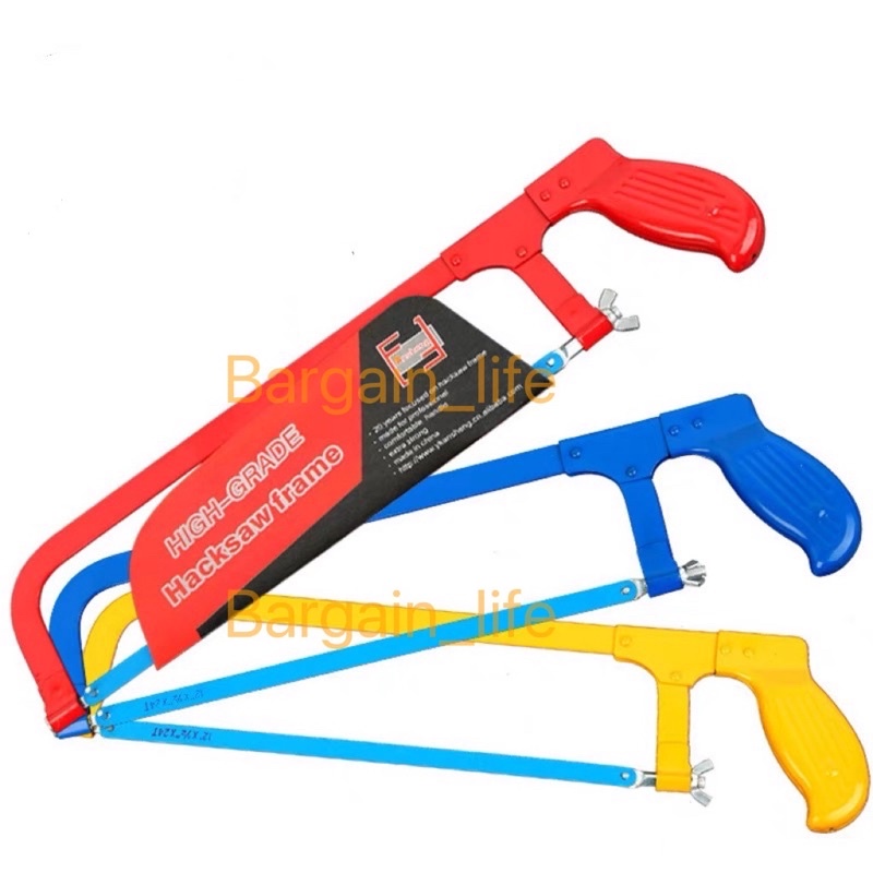 Hacksaw Frame with Blade Hand Saw Lagare Lagaring Bakal | Shopee ...