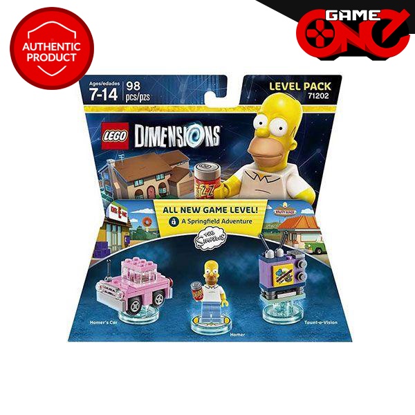Lego Dimensions Simpsons Level Pack | Shopee Philippines