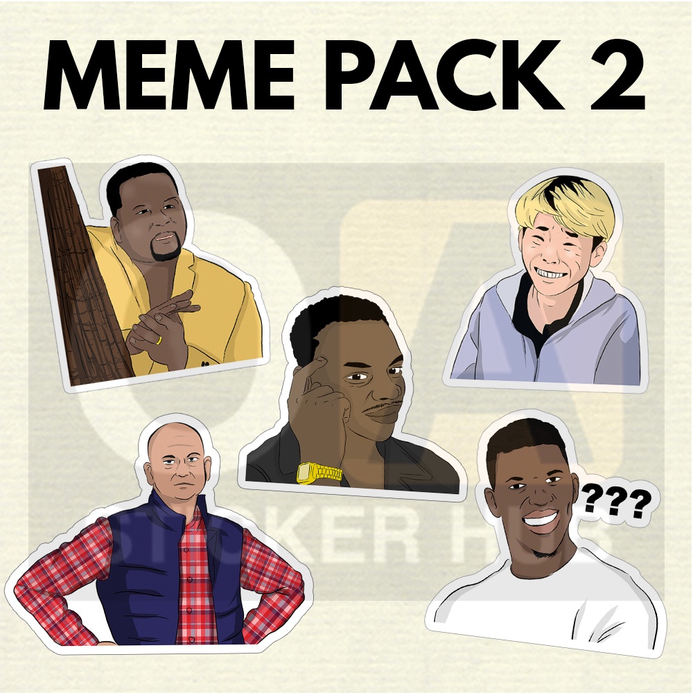 MEME STICKER PACK BATCH 2 | Shopee Philippines