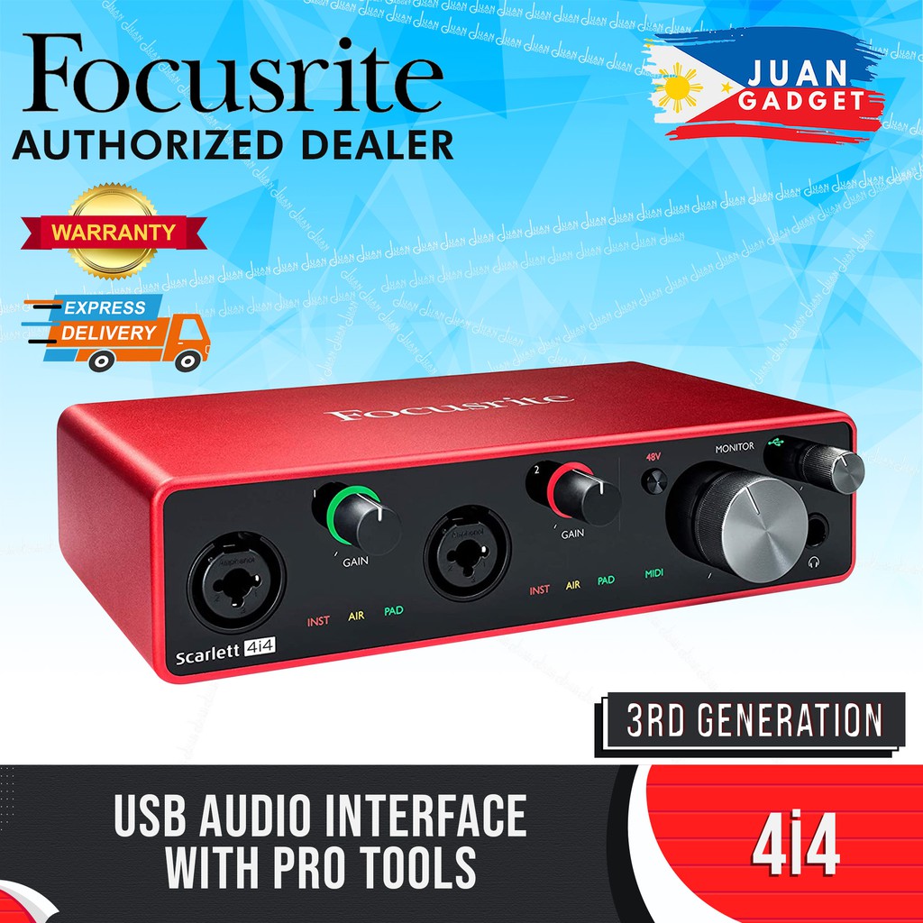 focusrite scarlett 4i4 3rd gen - Best Prices and Online Promos - Mar ...
