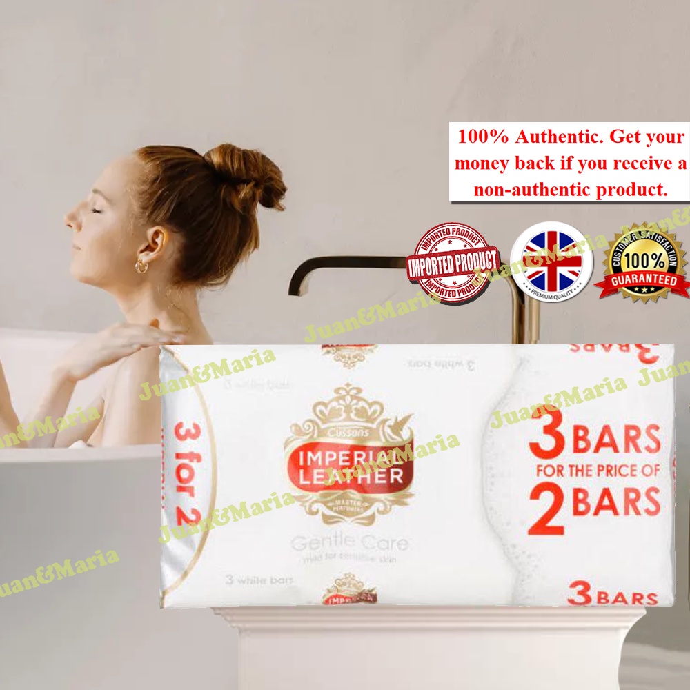 Original Imperial Leather Soap Package of 3 pcs. Of 100grams Imported ...