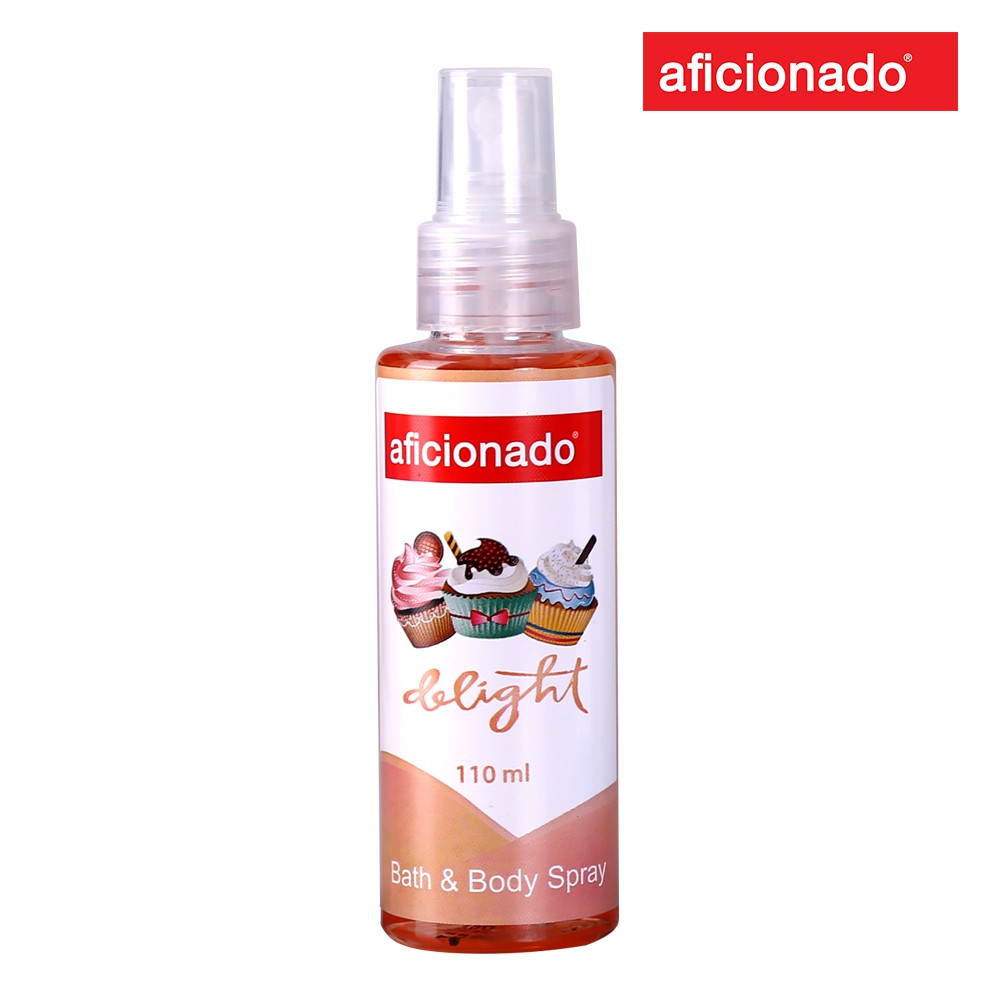 Aficionado Delight Bath and Body Spray 110ml | Shopee Philippines
