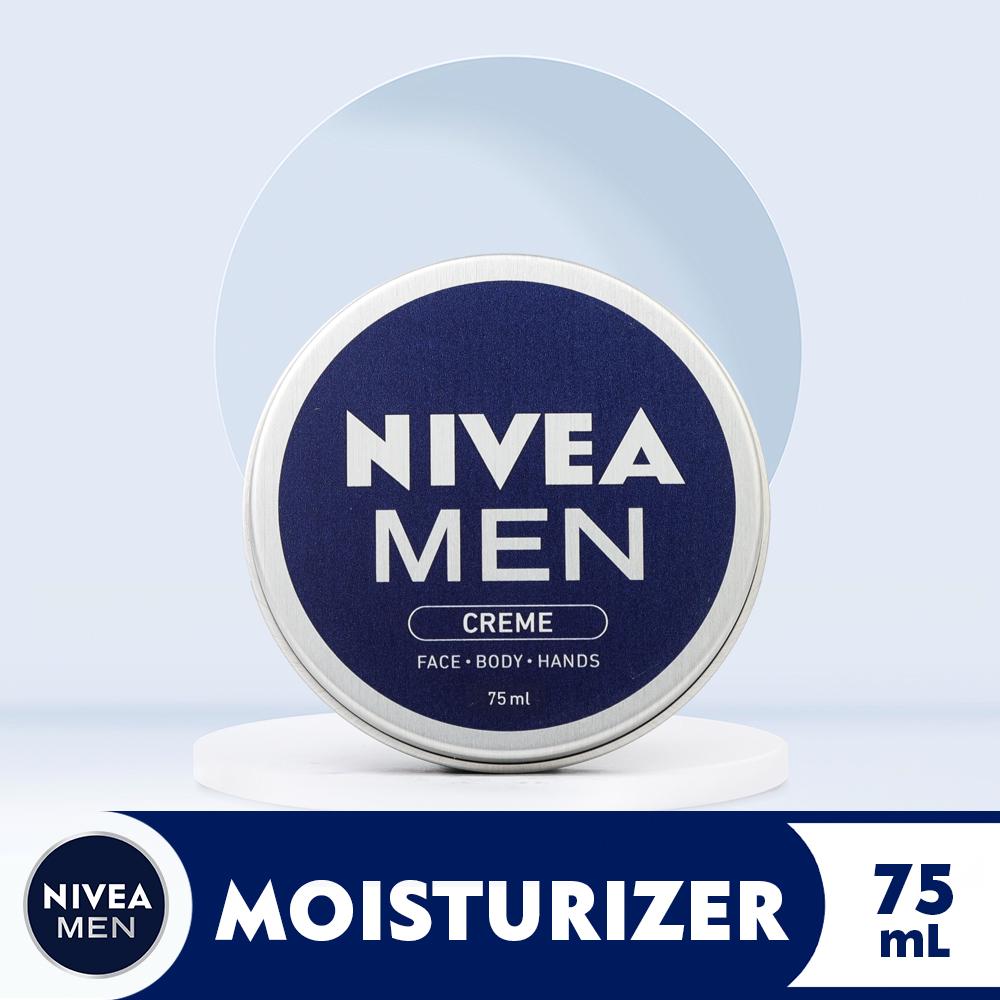 NIVEA Men Moisturizing Creme, Moisturizer for Men, 75ml | Shopee ...