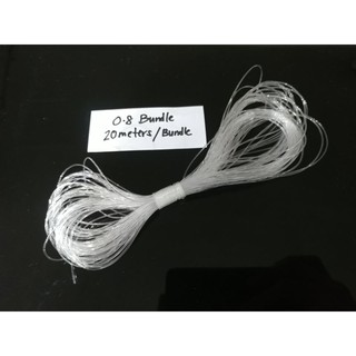 Clear Stretchable Nylon String Garter Crystal Tec Elastic Cord Korea ...