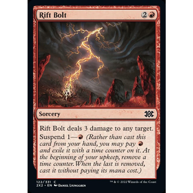 MTG - Rift Bolt - NM C 2X2 | Shopee Philippines